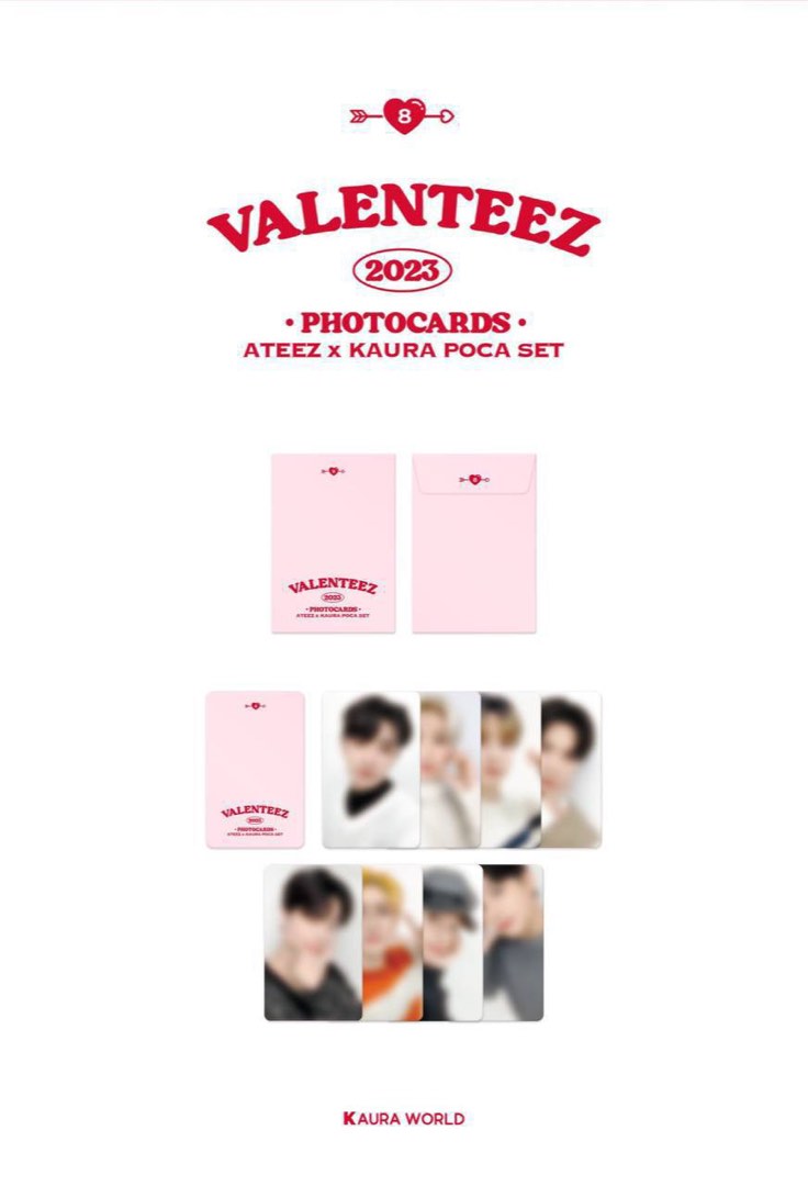 ATEEZ KAURA WORLD VALENTEEZ POBS, Hobbies & Toys, Memorabilia ...