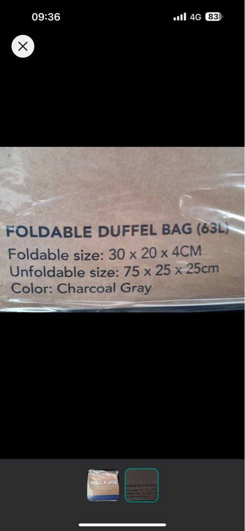 Shell UOB Crossing Duffel Bag, Men's Fashion, Bags, Sling Bags on Carousell