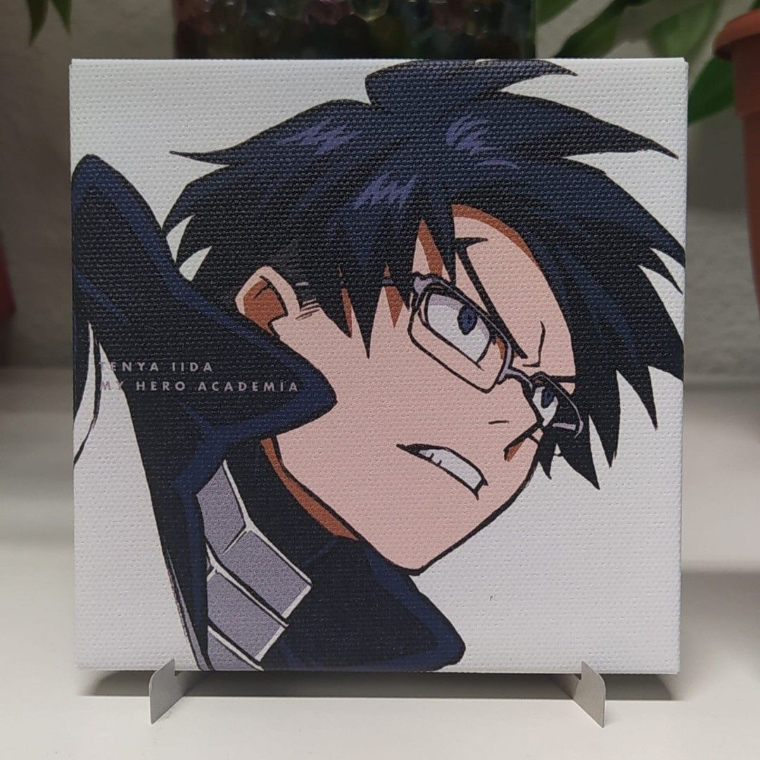 Tenya Iida from MHA My Hero Academia Art Board Illustration Canvas ...