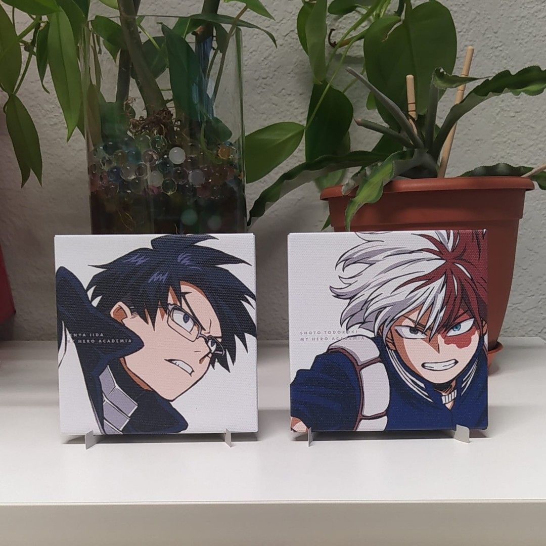 Tenya Iida from MHA My Hero Academia Art Board Illustration Canvas ...