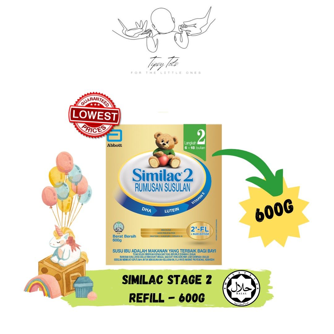 Similac Stage 1/2/3/4 - 1.8kg Refill Box & Stage 2 600g (pricelist ...