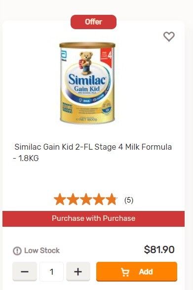 Similac stage 4 make in Europe 1.8kg, Babies & Kids, Babies & Kids ...