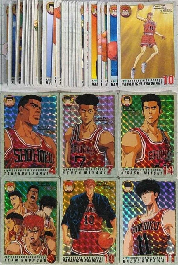 Slam Dunk Carddass Part 1 Full Set, Hobbies & Toys, Toys & Games on ...