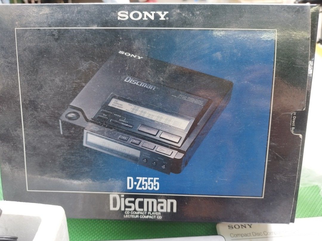 Sony D Z555 DISCMAN全套, 音響器材, 可攜式音響設備 - Carousell