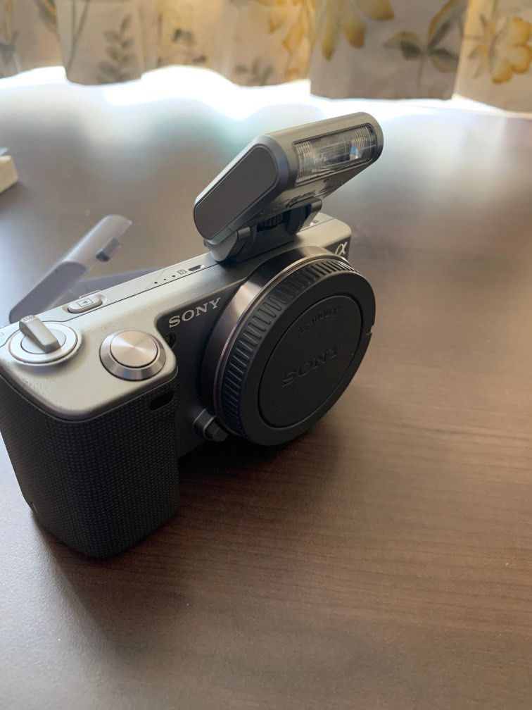 Sony Nex 3 - Nex 5 Flash, Photography, Cameras on Carousell
