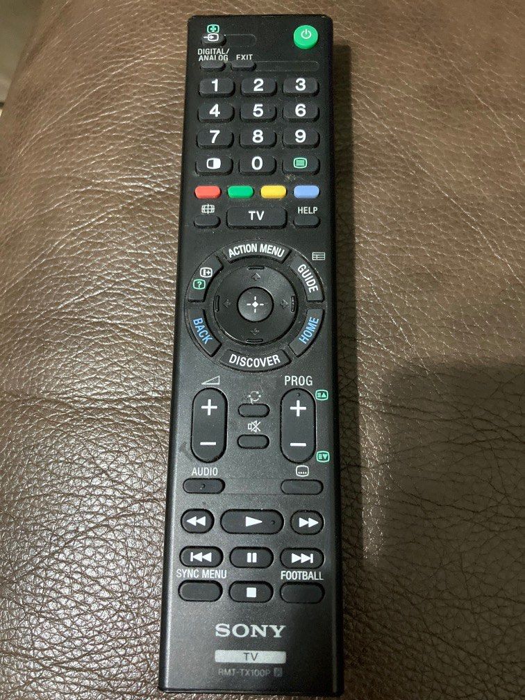 Sony TV remote control, TV & Home Appliances, TV & Entertainment, TV ...