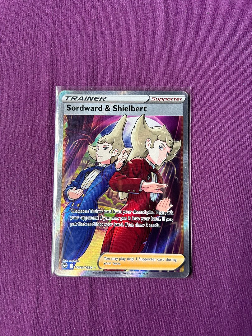 Sordward & Shielbert Trainer Silver tempest, Hobbies & Toys, Toys ...