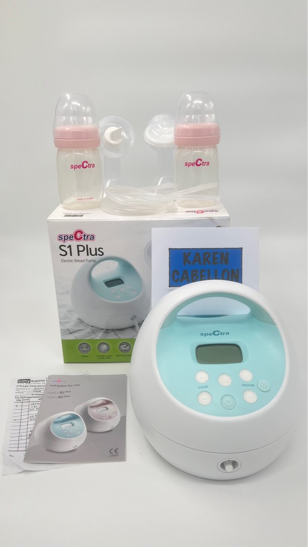 Spectra S1 Plus Hospital Grade Double Electric Breast Pump Rechargeable ...