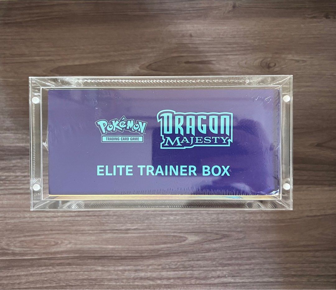 Sun & Moon Dragon Majesty Elite Trainer Box - Pokémon TCG ETB Sealed Naganadel, Hobbies & Toys ...