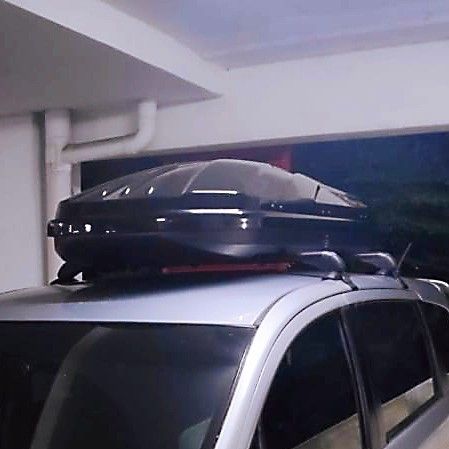 Taka Roofbox MD-450D Slim Glossy Roof box with Roof Rack, Auto ...