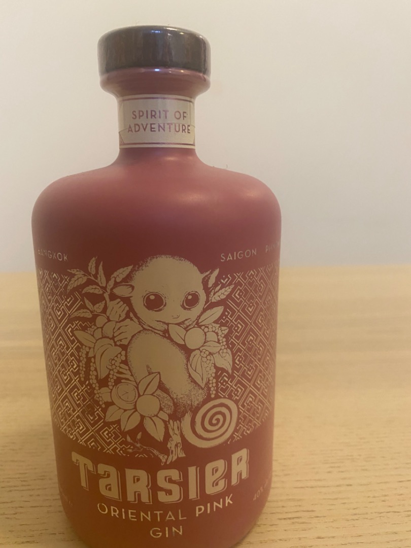 Tarsier Oriental Pink Gin, Food & Drinks, Alcoholic Beverages on Carousell