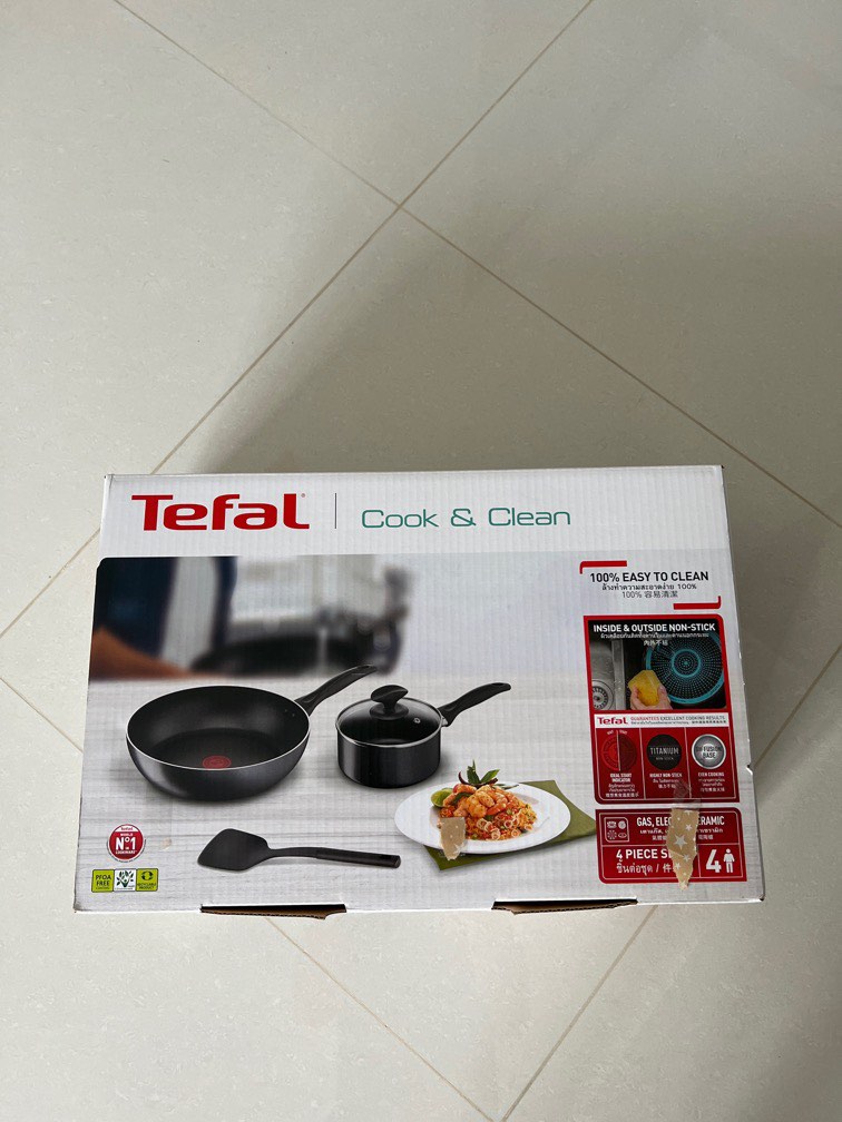 Tefal 4 Piece Set, Furniture & Home Living, Kitchenware & Tableware ...