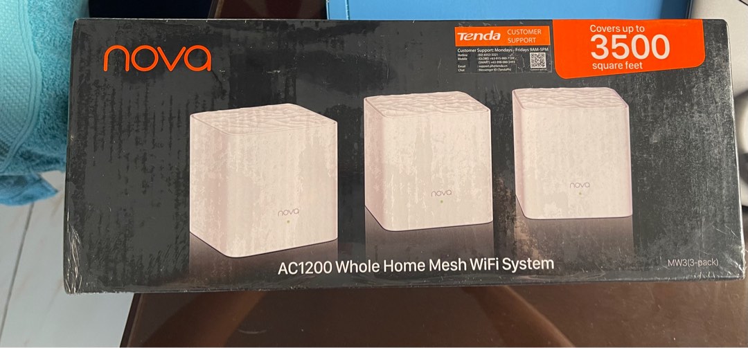 Tenda Mesh Nova MW3 AC1200, Computers & Tech, Office & Business ...
