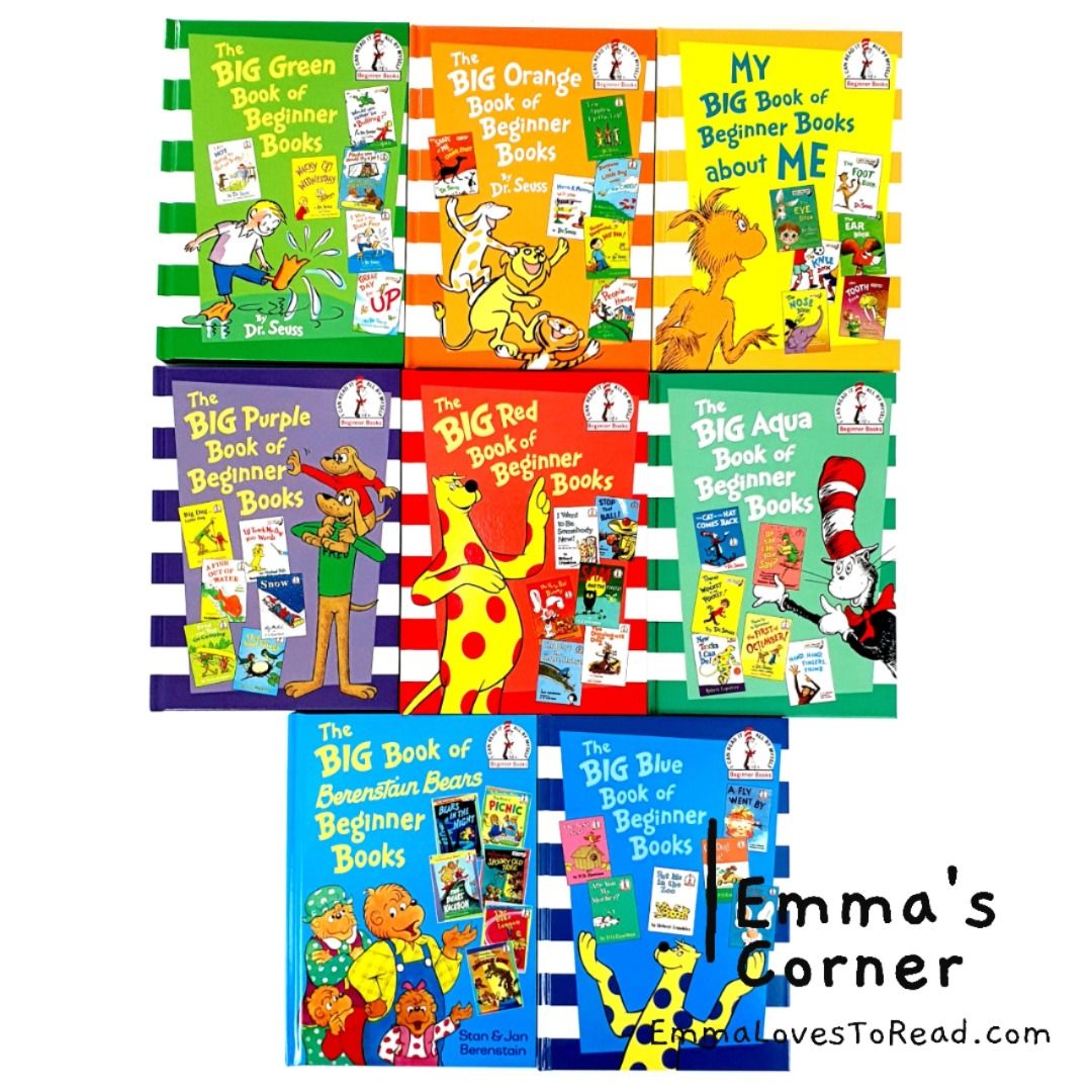 The Big Book of Beginner Books Dr. Seuss Berenstain Bears P.D. Eastman ...