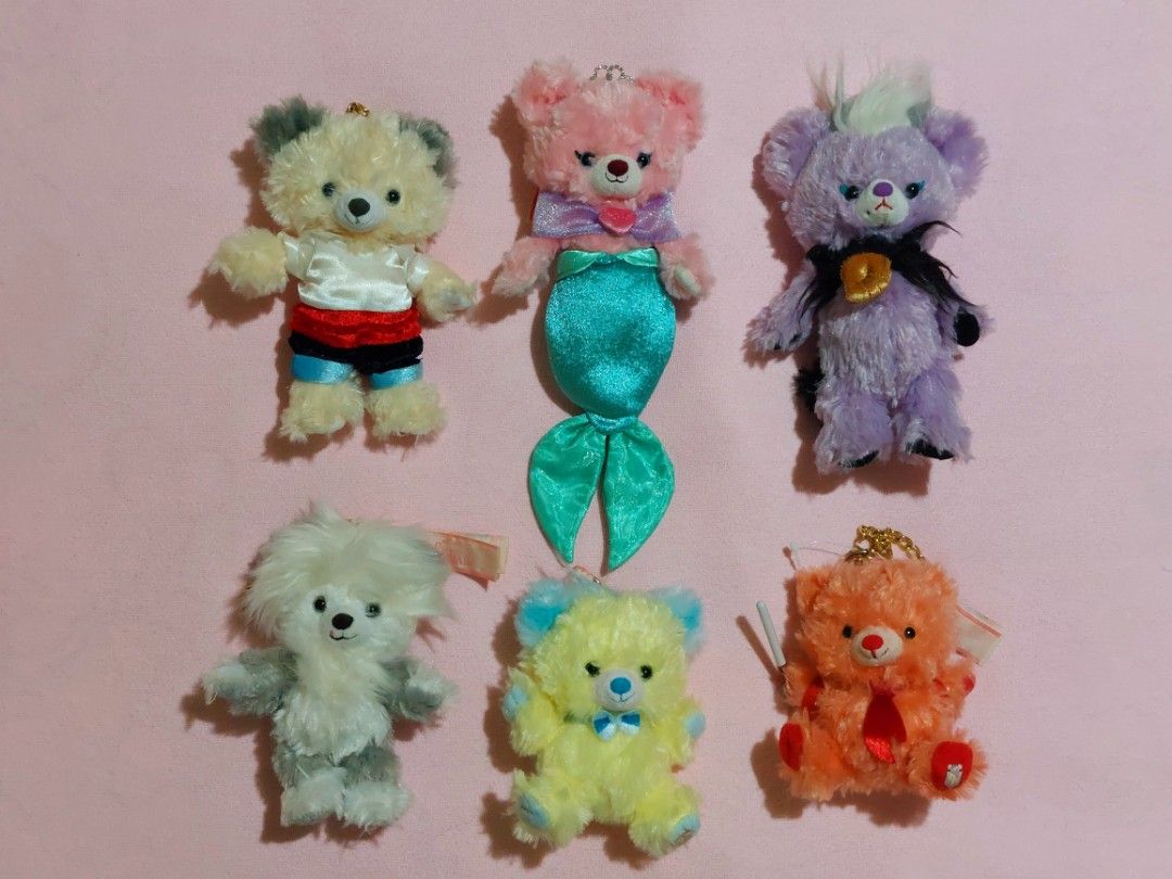 The Little Mermaid UniBearsity Bears mascot set, Hobbies & Toys, Toys ...