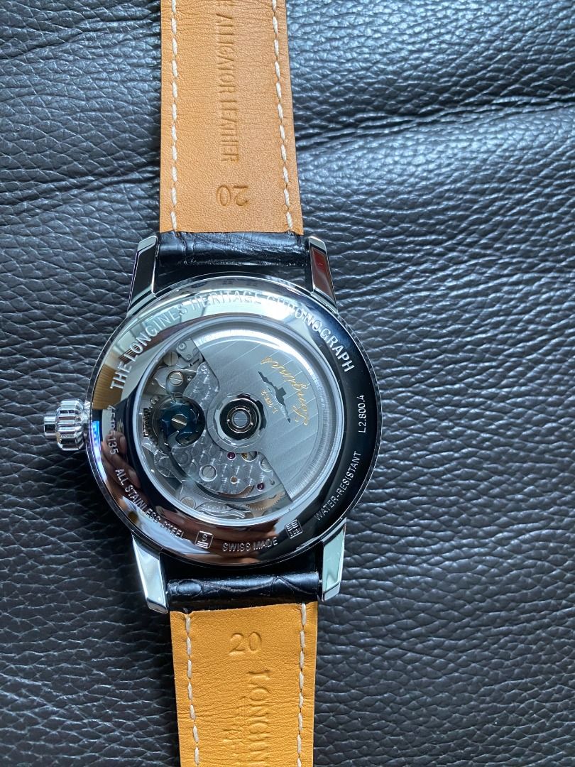 The Longines Column-Wheel, Single-Push-Piece Chronograph Reference L2 ...