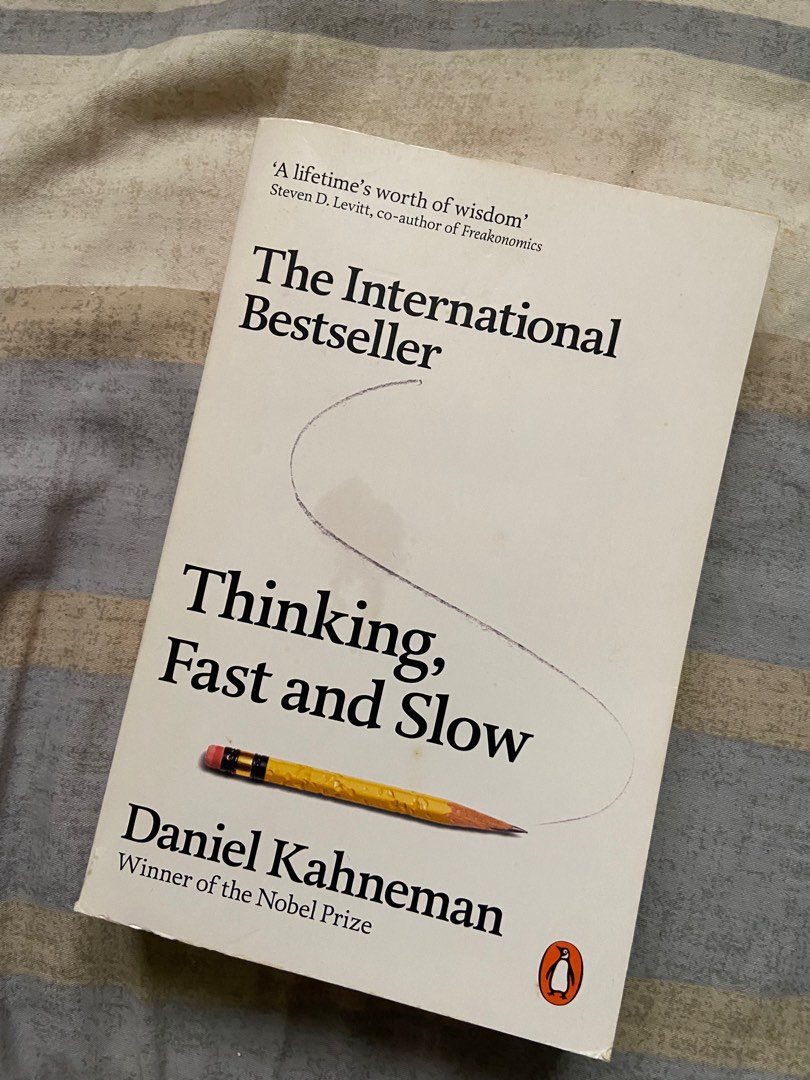 Thinking Fast and Slow - Daniel Kahneman, 興趣及遊戲, 書本 & 文具, 小說 & 故事書 ...