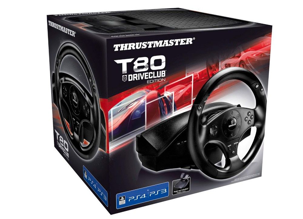 Thrustmaster T80 Driveclub Edition, Video Gaming, Gaming Accessories ...