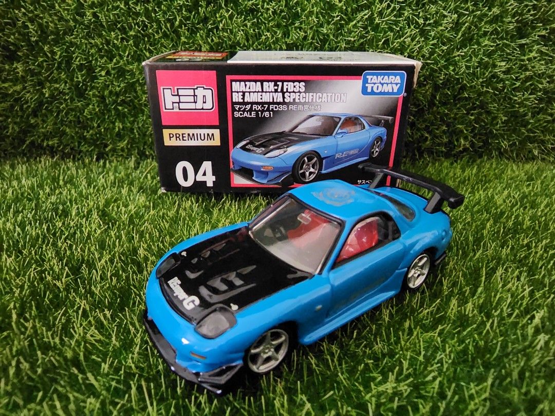 Tomica Premium #04 Mazda RX-7 FD3S RE Amemiya Specification (1/61 ...