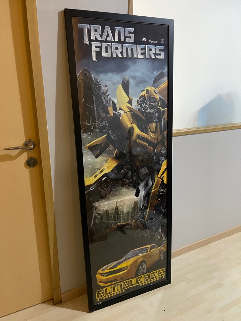 Transformers Bumblebee Poster 1.6m, Hobbies & Toys, Toys & Games on ...