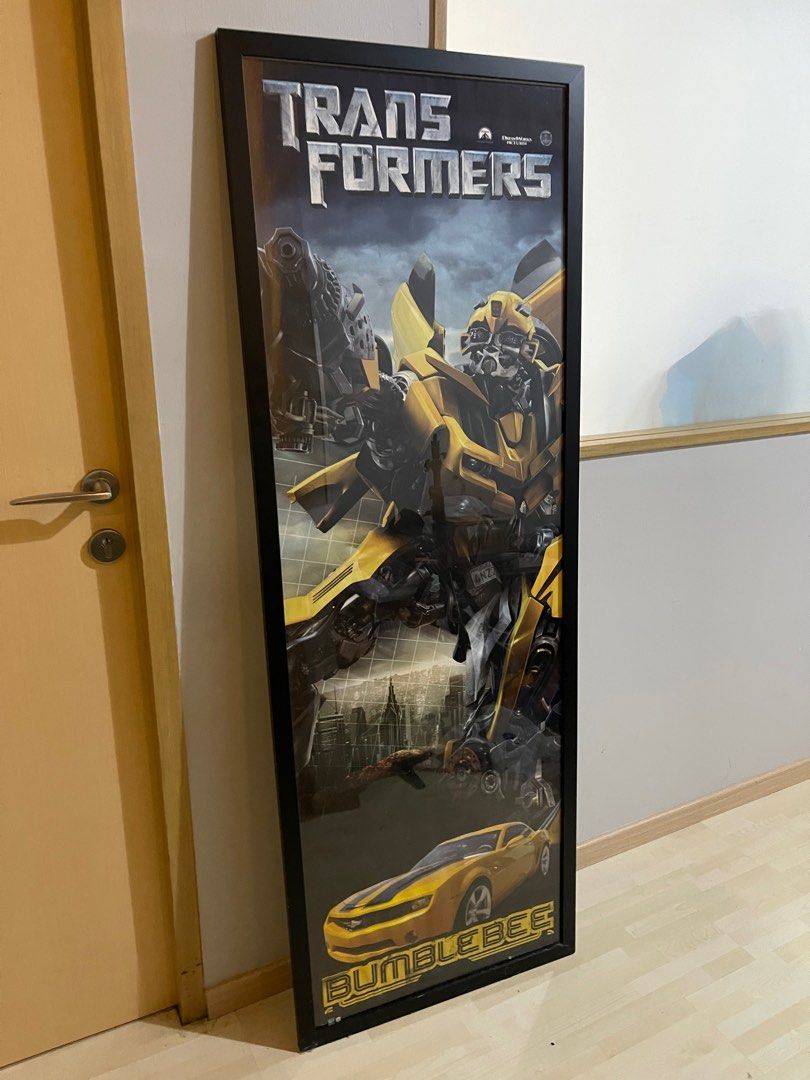 Transformers Bumblebee Poster 1.6m, Hobbies & Toys, Toys & Games on ...