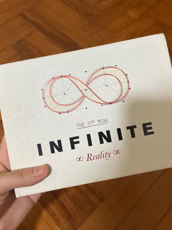 unsealed Infinite Reality album, Hobbies & Toys, Memorabilia & Collectibles, K-Wave on Carousell