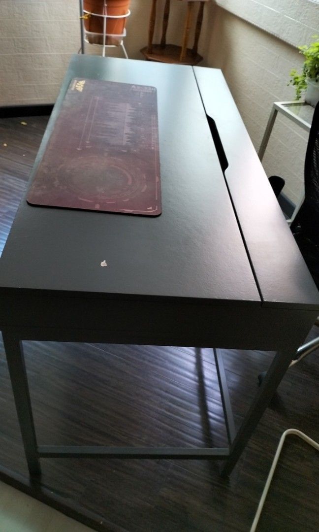 Used Computer table, Furniture & Home Living, Furniture, Tables & Sets ...