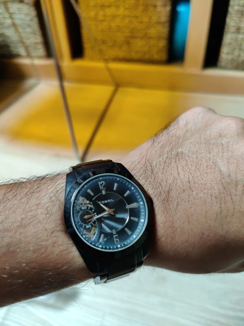 Used Fossil twist watch with new batteries, Men's Fashion, Watches ...