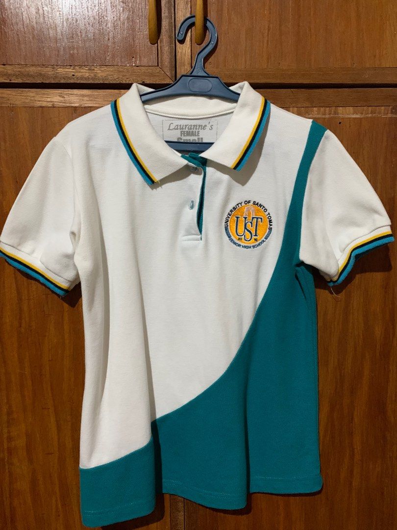 UST SHS TYPE B UNIFORM - POLO SHIRT AND SHORTS, Women's Fashion, Tops ...