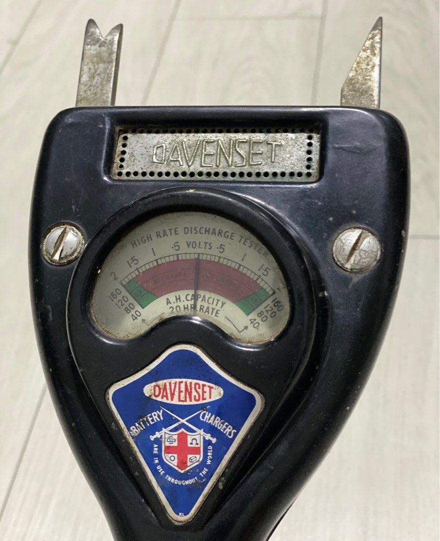 Vintage Davenset Battery Cell Tester, Hobbies & Toys, Collectibles ...