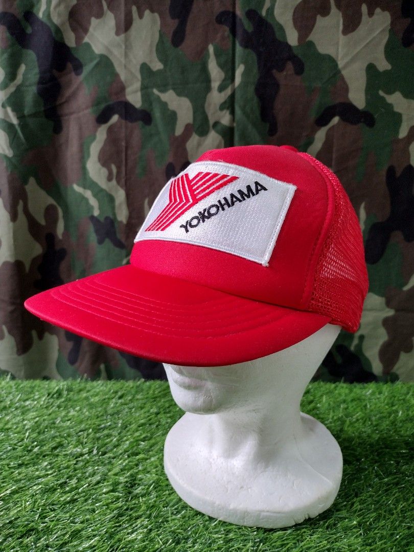 Vintage YOKOHAMA Cap Hat from JAPAN Vintage Cap Collectible, Men's ...