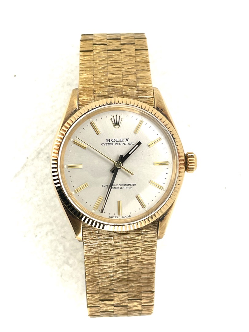 Vintage Rolex Oyster Perpetual 1005 (Rare Rolex Bracelet), Luxury ...