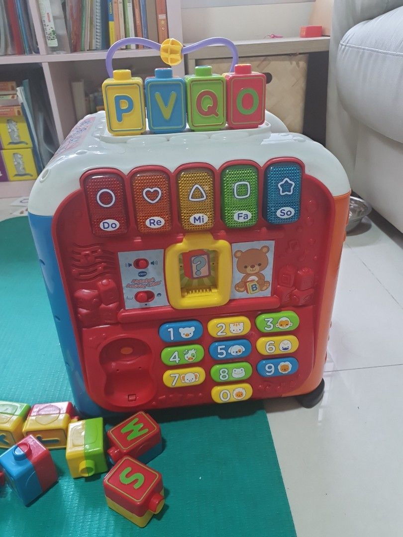Vtech activity cube, Babies & Kids, Infant Playtime on Carousell
