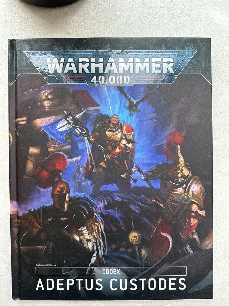 Warhammer 40k Adeptus Custodes codex, Hobbies & Toys, Toys & Games on ...