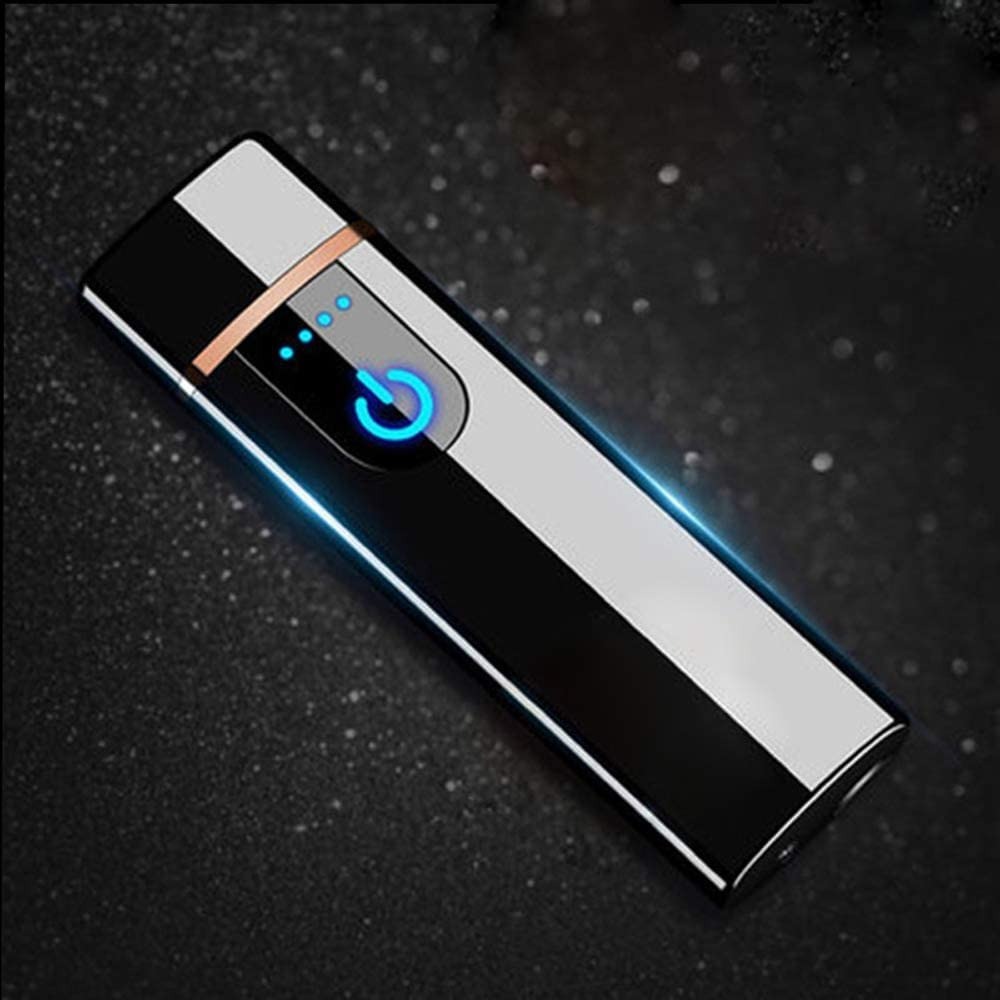 Wiber Rechargeable USB Electronic Lighter Windproof Touching ...