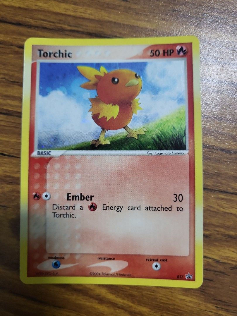 Pokemon vintage cards - Torchic, Hobbies & Toys, Toys & Games on Carousell