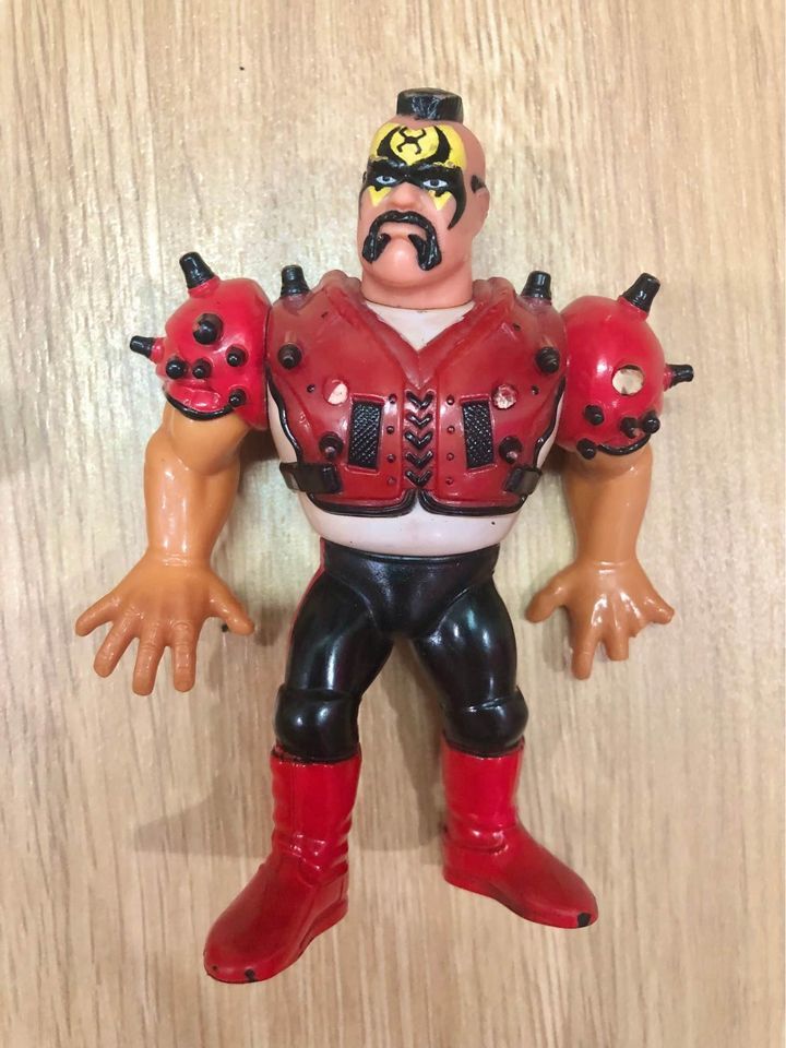WWE / WWF 1991 Hasbro Hulk Hogan, Luke Bushwacker, Animal of LOD ...