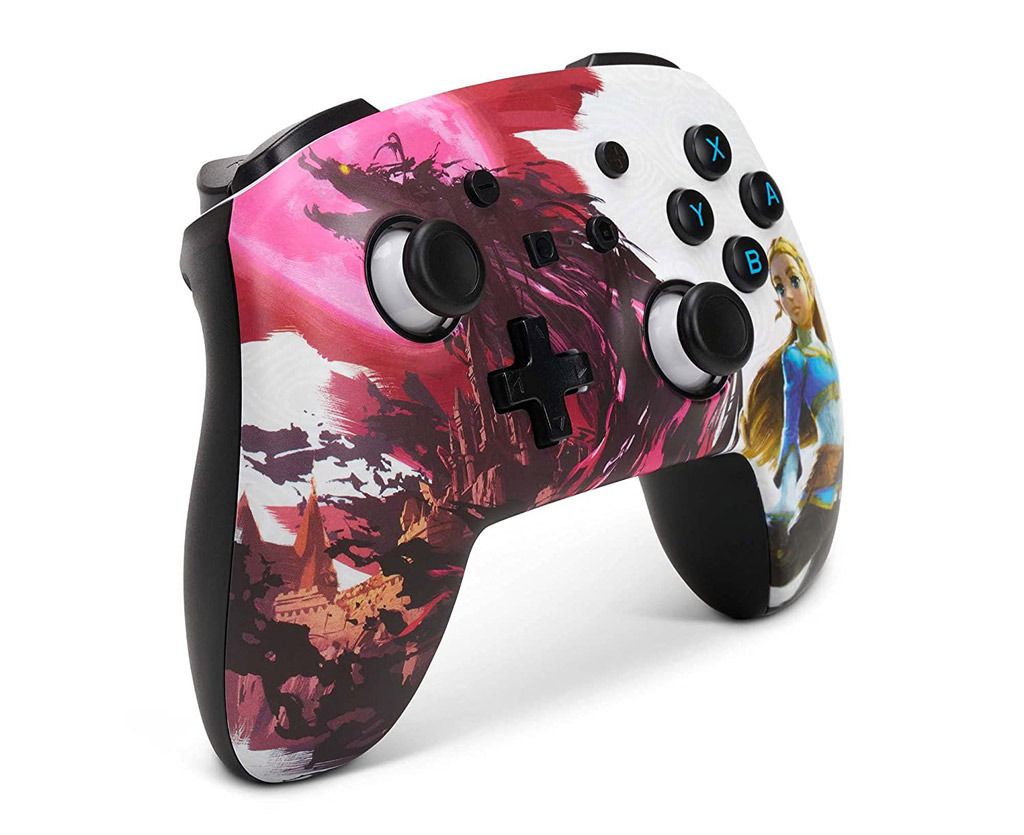 Switch: Blood Moon Princess Zelda Wireless Pro Controller, Video Gaming ...