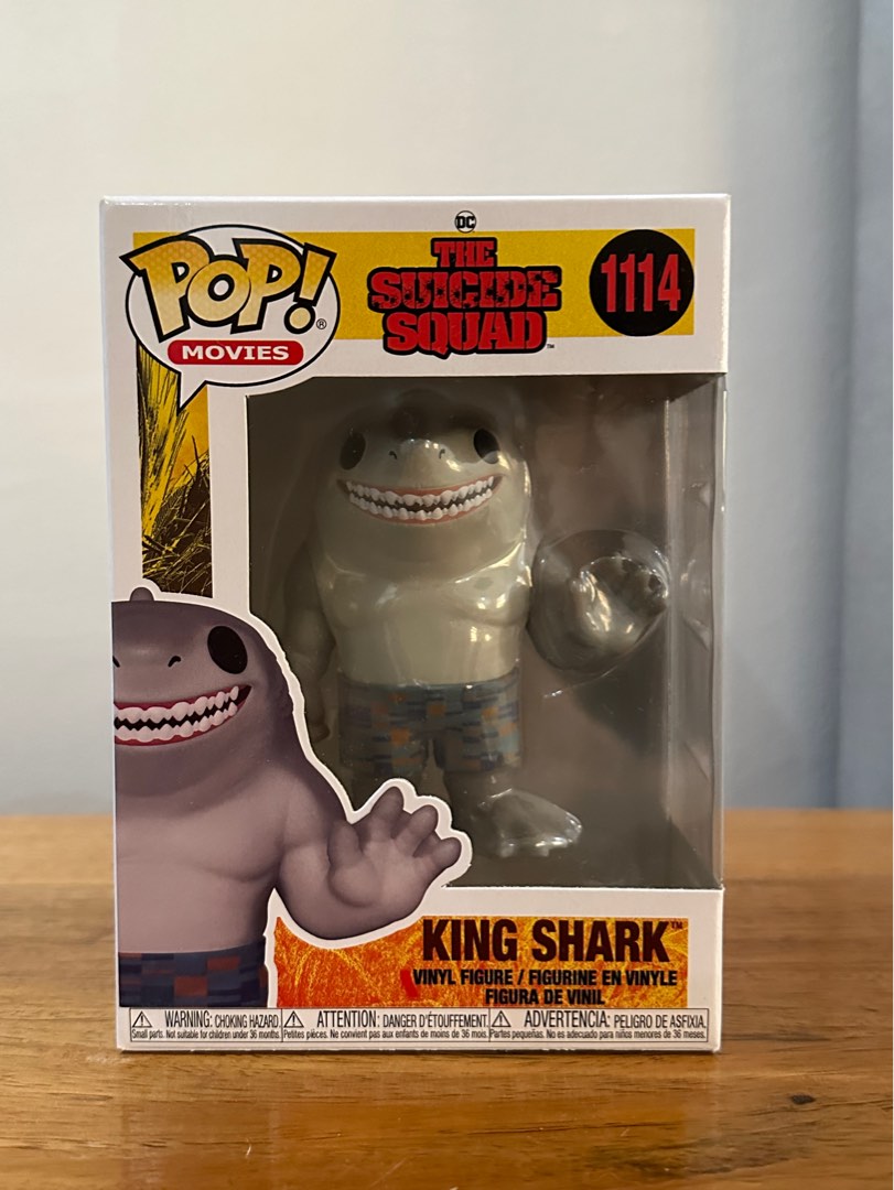 1114: THE SUICIDE SQUAD ‘KING SHARK’ FUNKO POP, Hobbies & Toys, Toys ...