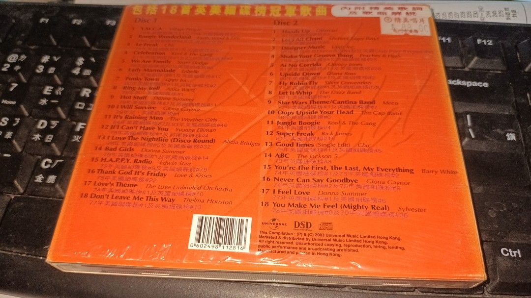 36首 70年代 DISCO 經典名曲 SOLID GOLD 2 CD VILLAGE PEOPLE / CHIC / KOOL & THE ...