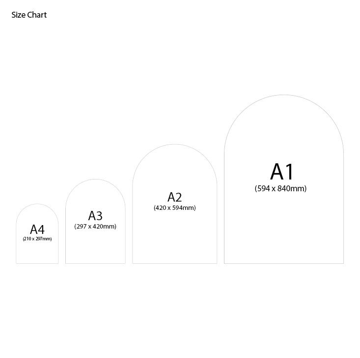 A2 Arch Wedding Acrylic Signage (Gold / Silver Mirror), Hobbies & Toys ...