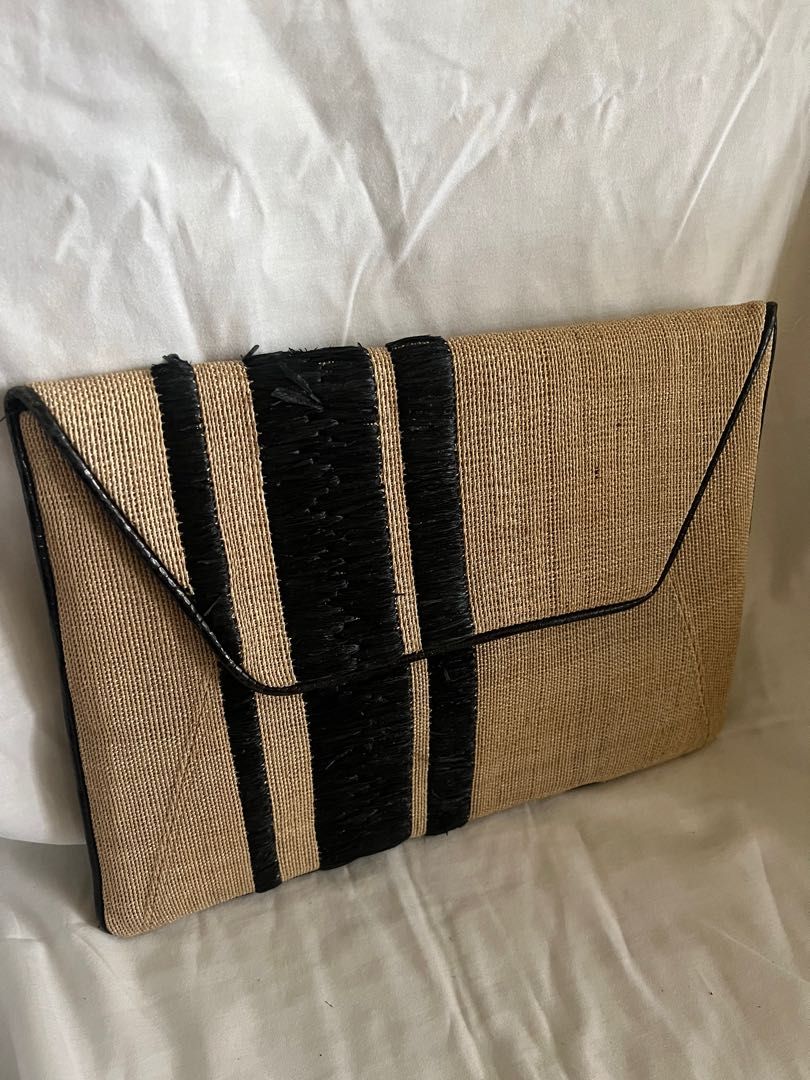Abaca Envelope Bag, Women's Fashion, Bags & Wallets, Clutches on Carousell