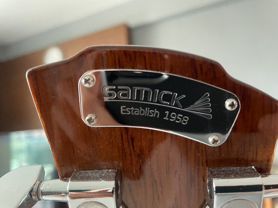 Acoustic guitar SAMICK S-300D/NAT (no pre-amp)., Hobbies & Toys, Music ...