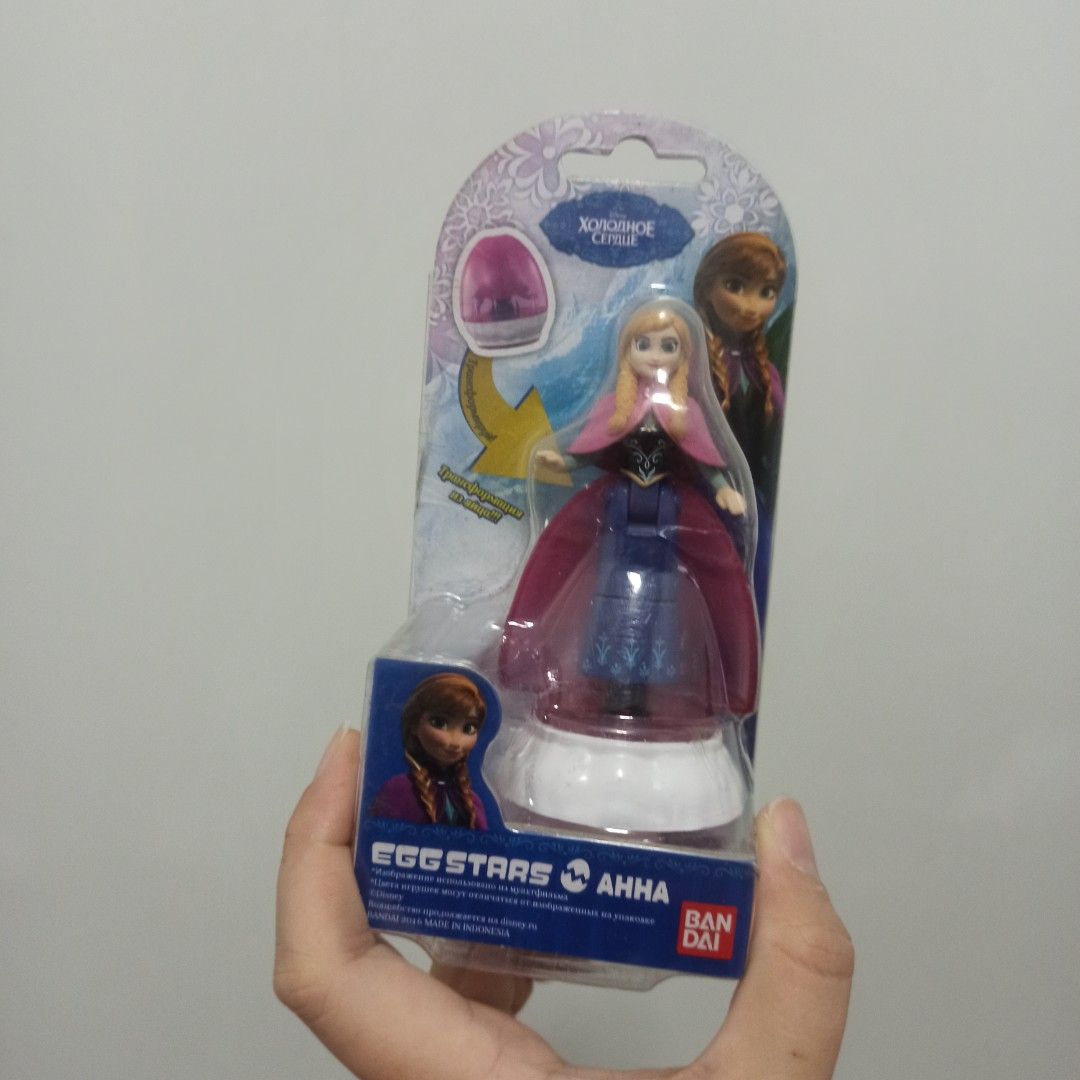 Action Figure Egg Stars Anna Frozen Elsa Mainan Anak Toys, Toys ...