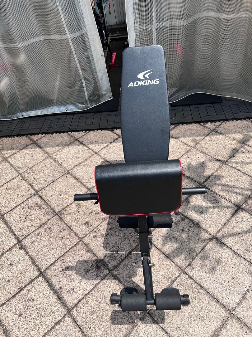 Adjusted seat up bench, Sports Equipment, Exercise & Fitness, Cardio ...