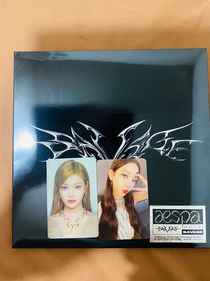 Aespa Savage Album w/ Photocard on Carousell
