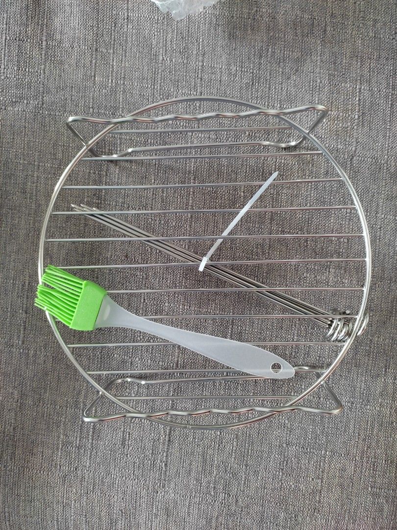 Air fryer inner rack 304 stainless steel, Furniture & Home Living ...