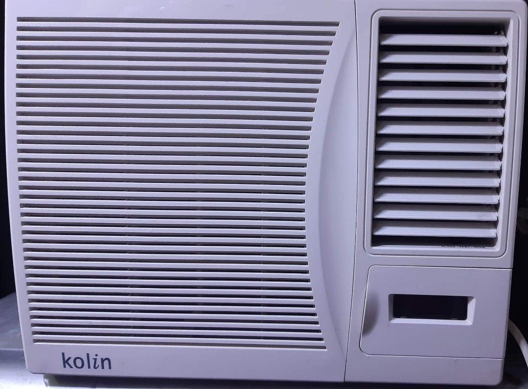 Aircon 1hp kolin inverter grade w/remote, TV & Home Appliances, Air ...
