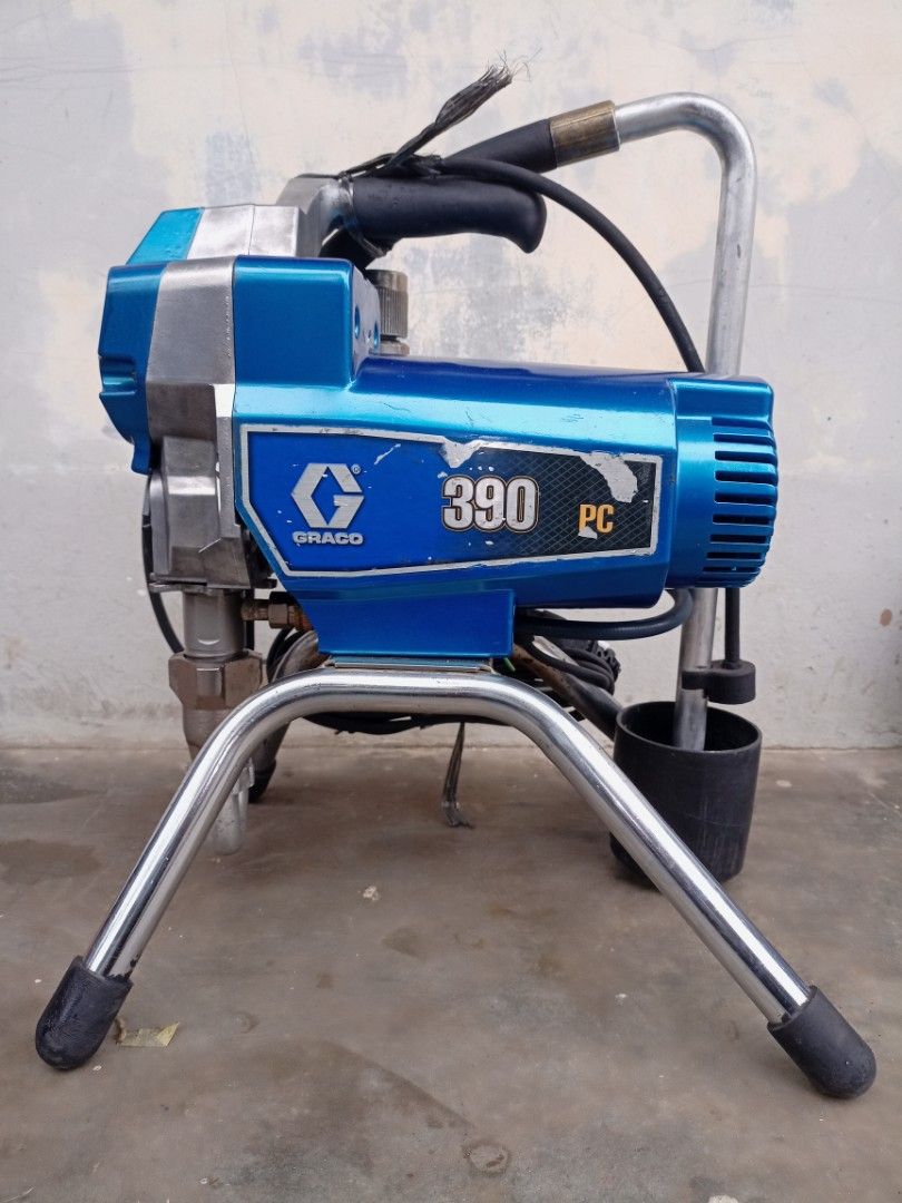 Airless paint sprayer Graco 390 PC, Barang Yang Dicari di Carousell