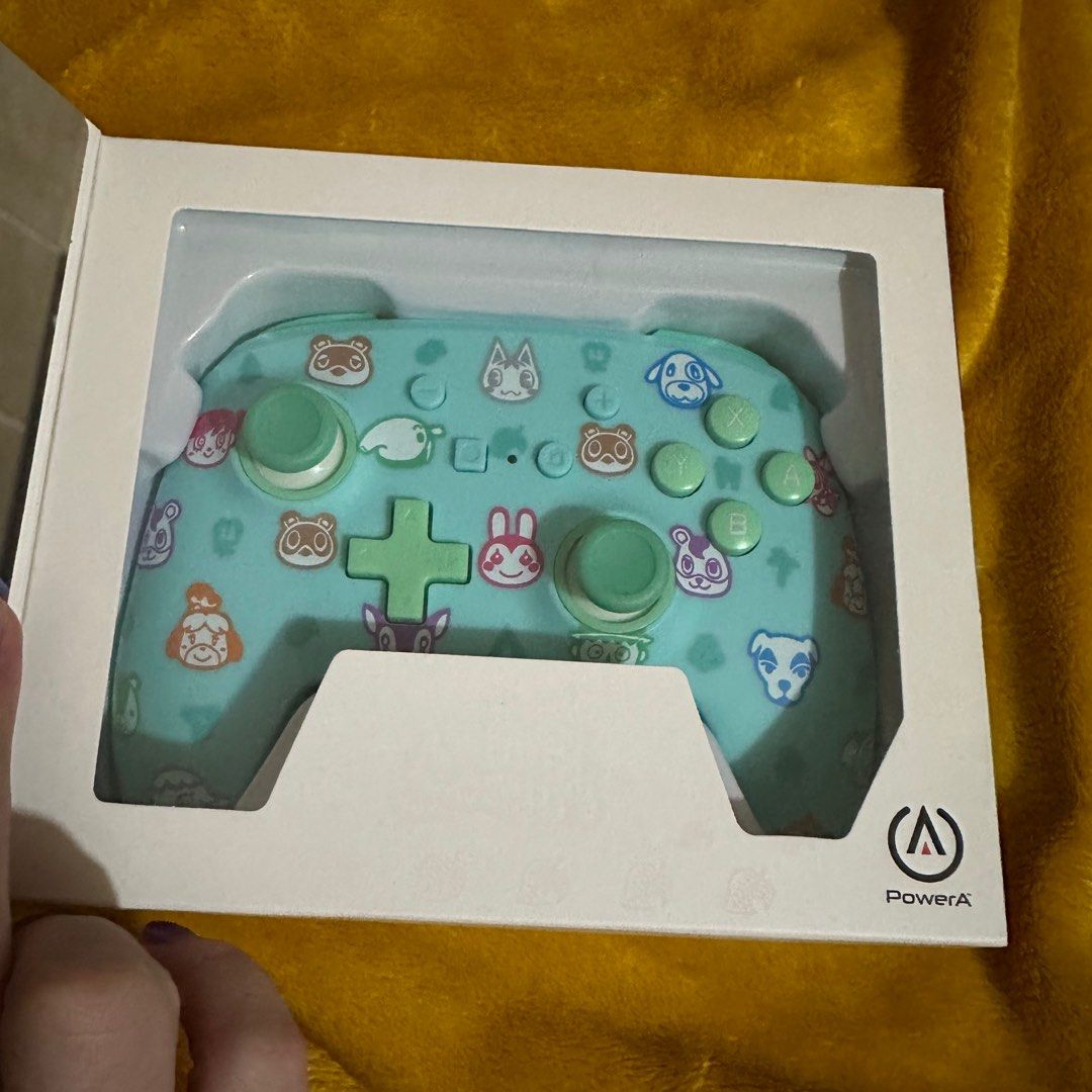 Animal crossing Switch controller enhanced wired controller, Video ...